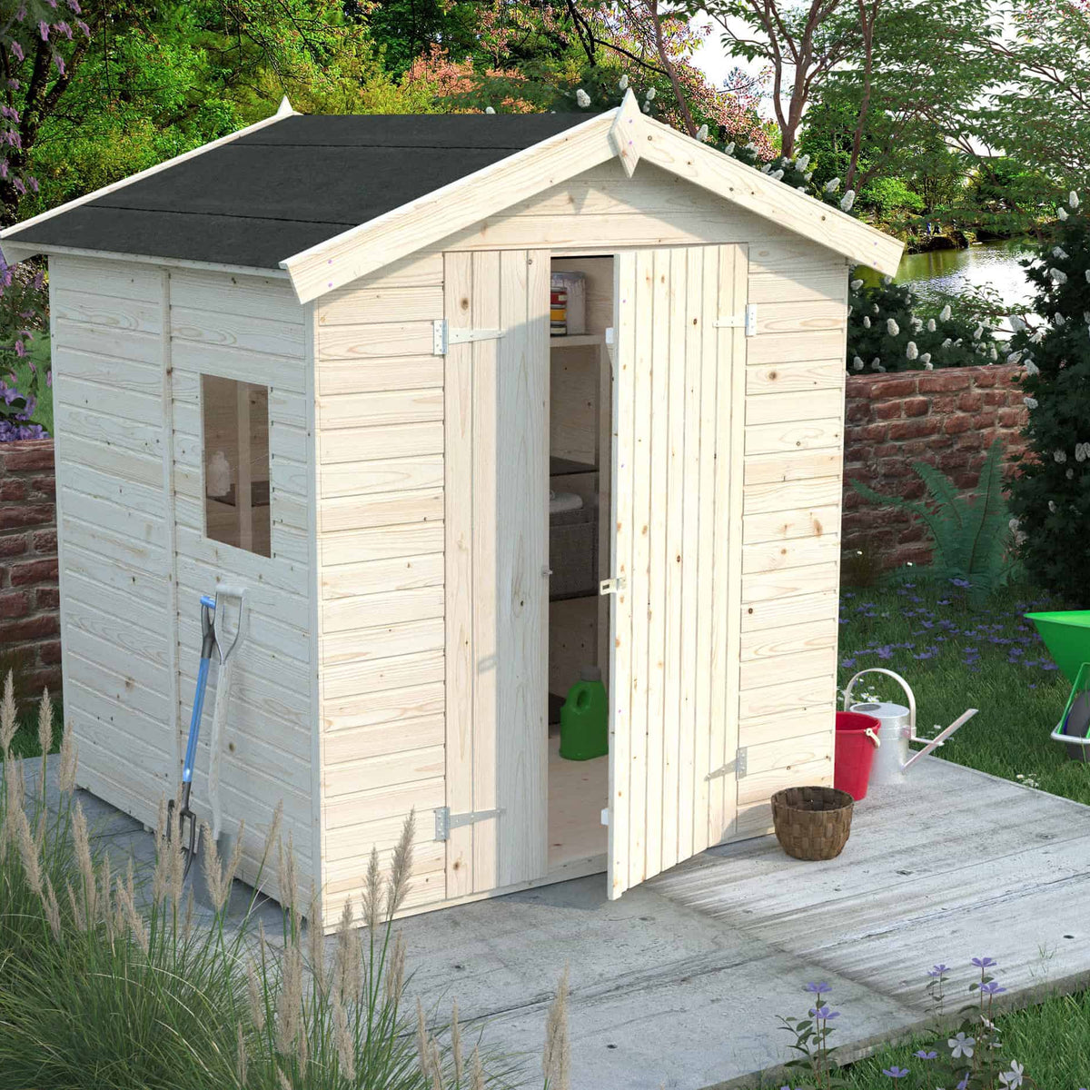 Dani (1,83x1,7m | 3,1m2 | 12mm) Element Shed